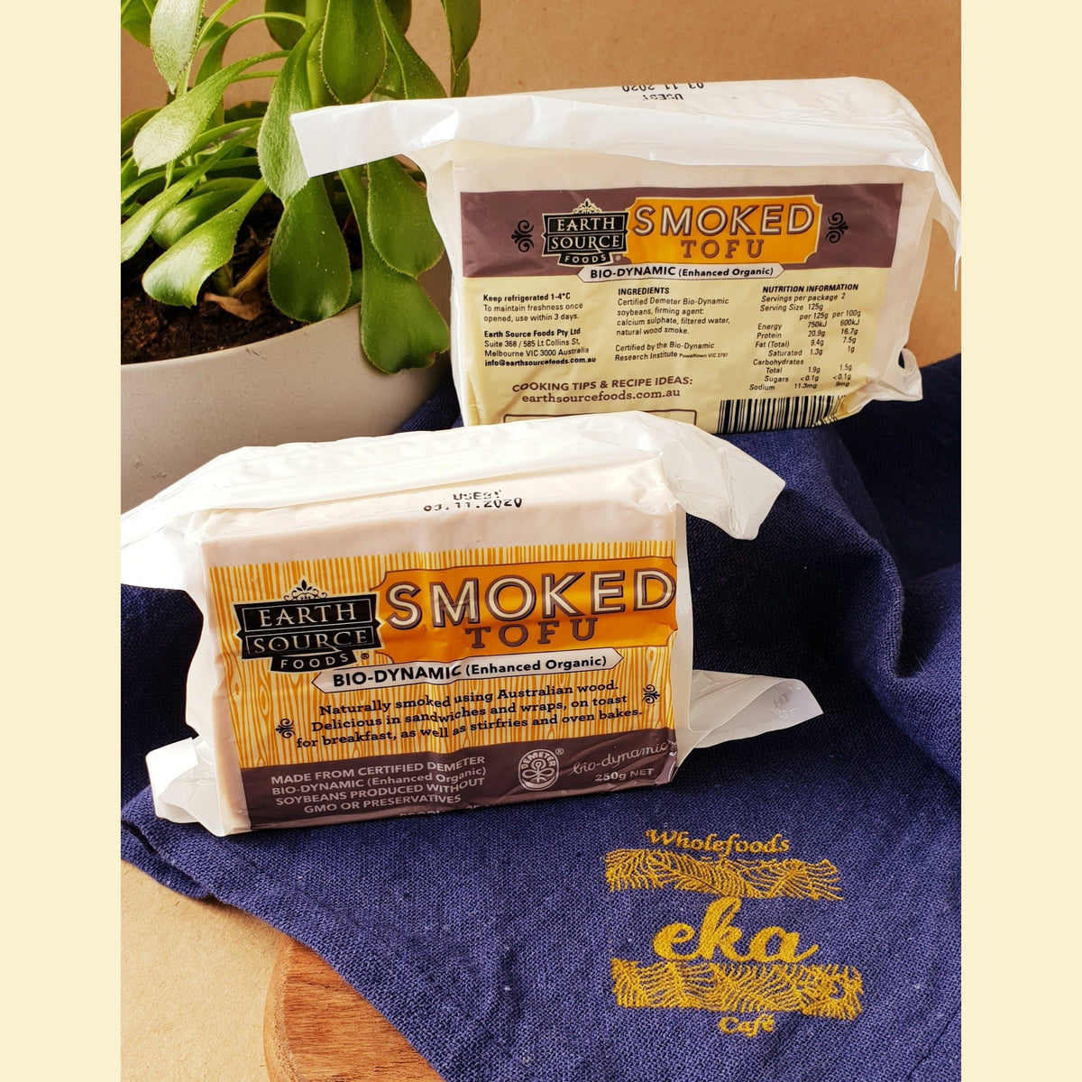 Smoked Tofu - Biodynamic Organic (PICKUP / LOCAL DELIVERY ONLY) – Eka ...